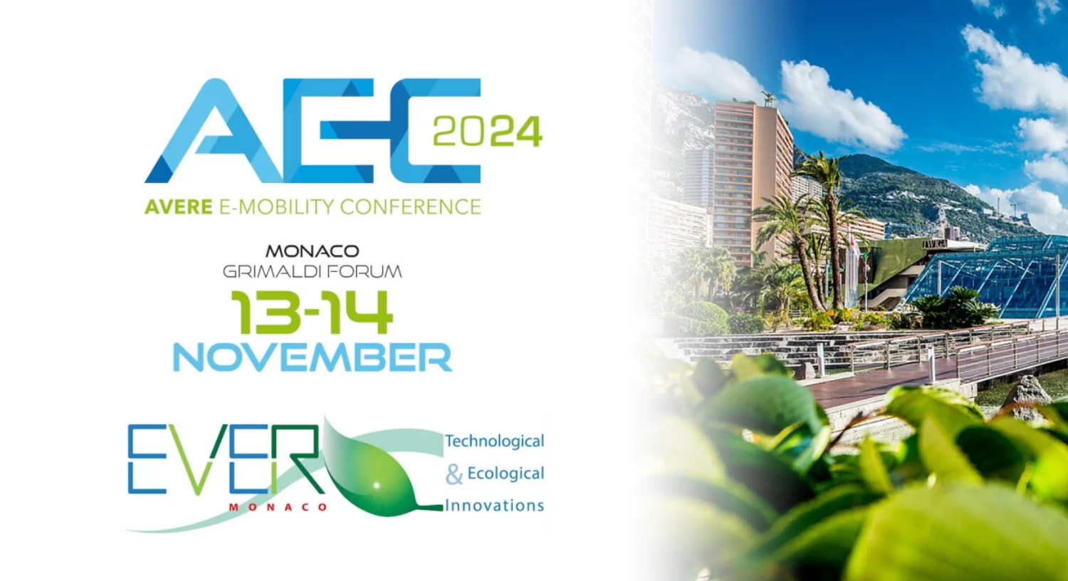 EVER Monaco et l’AVERE E-Mobility Conference Ensemble en 2024 - EVER Monaco